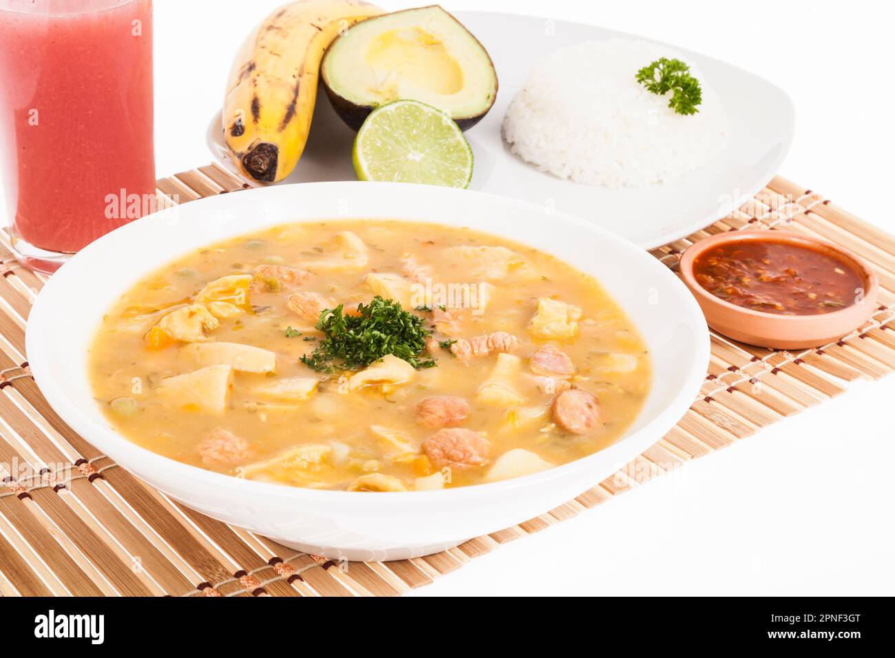 Mondongo soup hi-res stock photography and images - Alamy