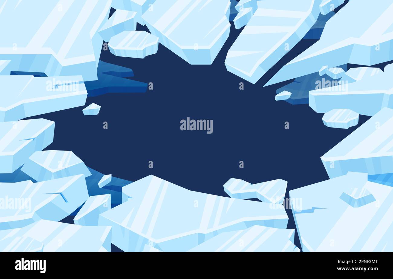 Ice Frame Vector