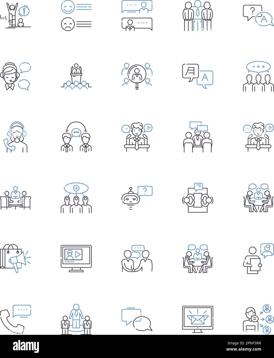 Chatting group line icons collection. Conversation, Socializing ...