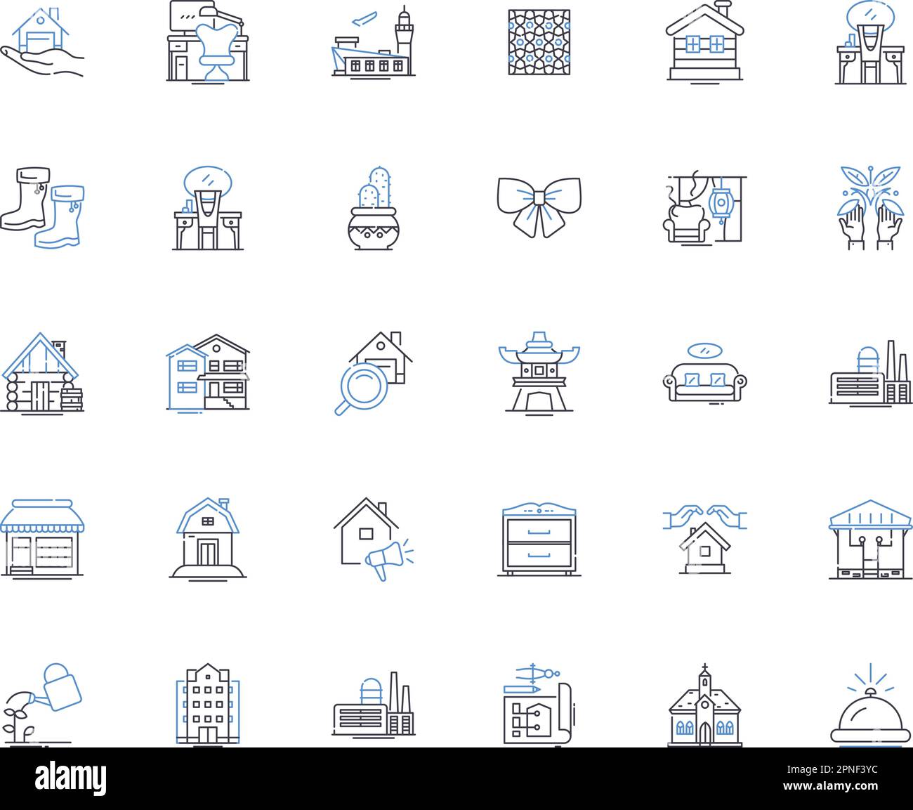Space planning company line icons collection. Layout, Design, Organize ... Space planning company line icons collection. Layout, Design, Organize ...