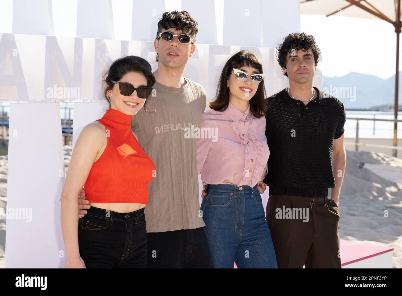 Cannes, France. 18th Apr, 2023. Marina Rollman, Javier Calvo Guirao ...
