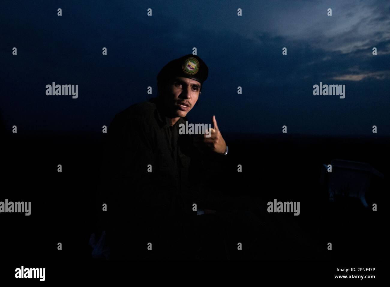 Carlos Eduardo Garcia alias Andrey poses for a portrait as one of the ...