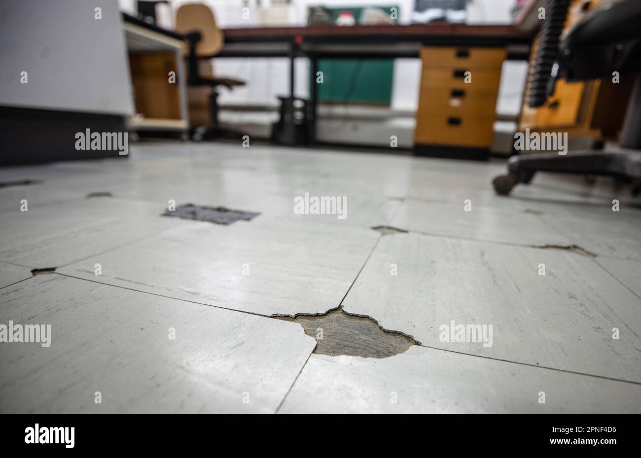 Stuttgart, Germany. 13th Apr, 2023. In a laboratory at the University ...