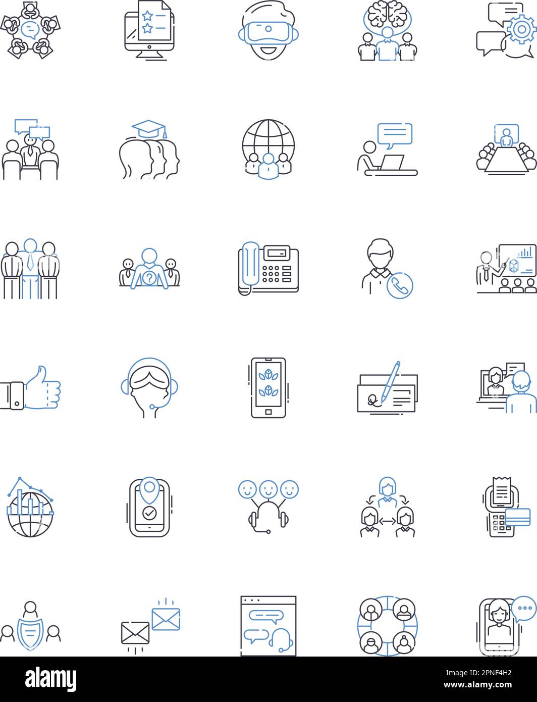 Innovation Hubs line icons collection. Collaboration, Creativity ...