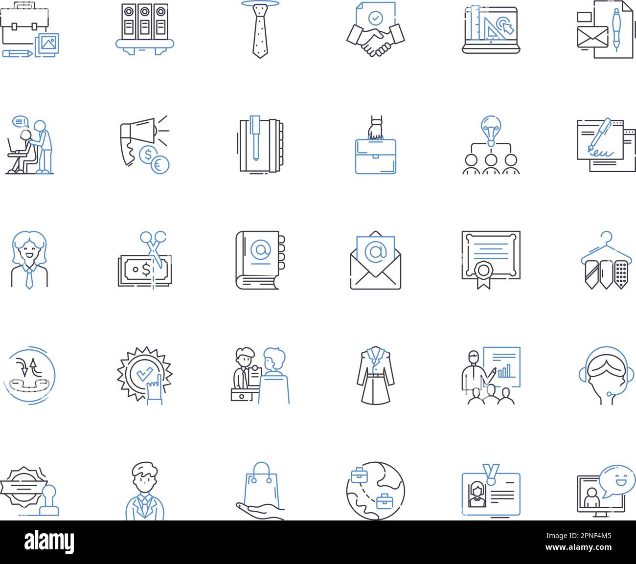 Environmental Awareness Line Icons Collection Conservation