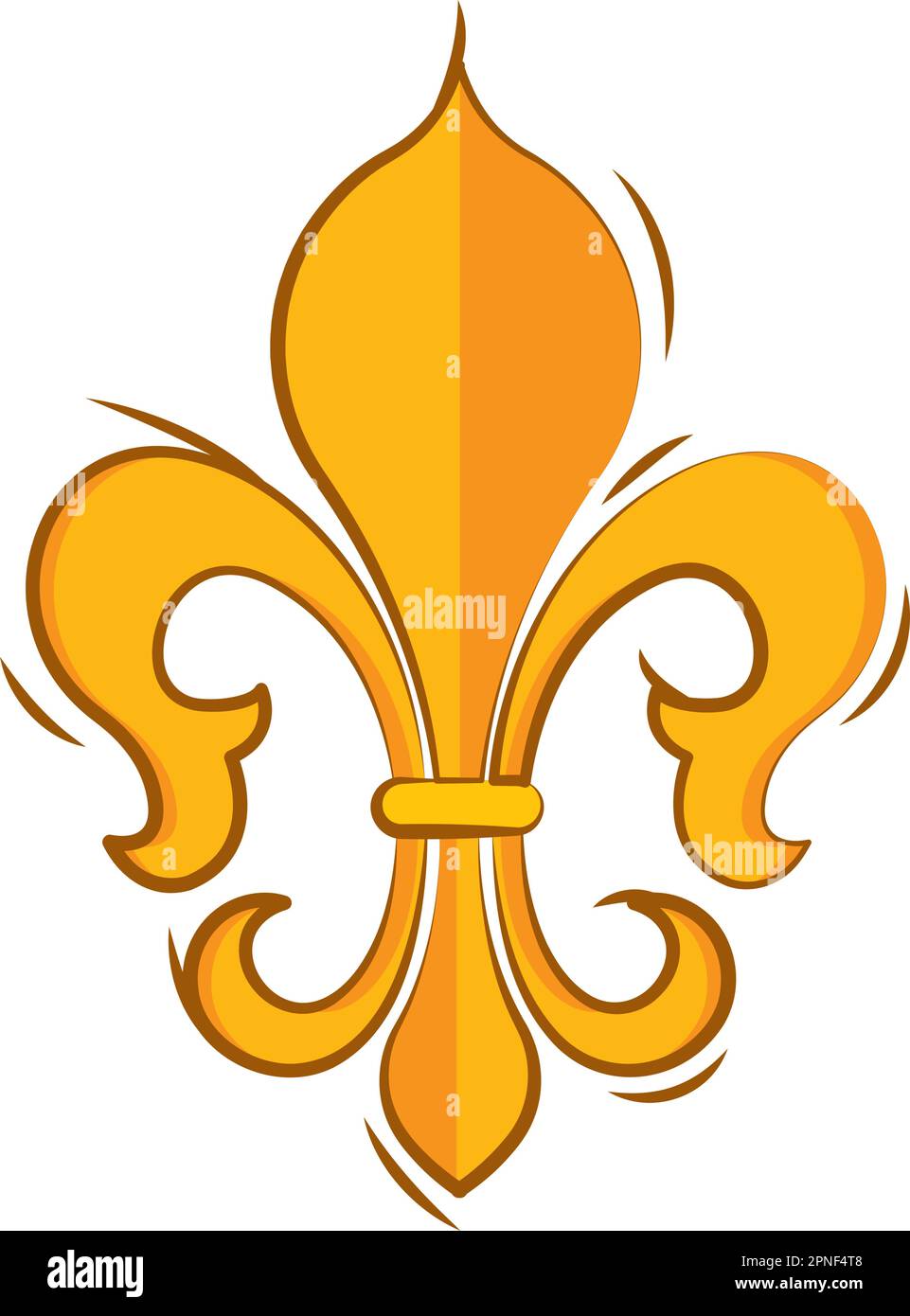 Isolated lys flower symbol icon Vector Stock Vector Image & Art - Alamy