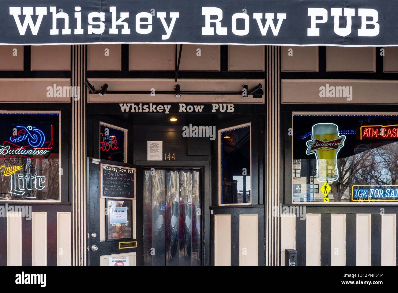 Whiskey Row Pub in historic Prescott, Arizona Stock Photo - Alamy