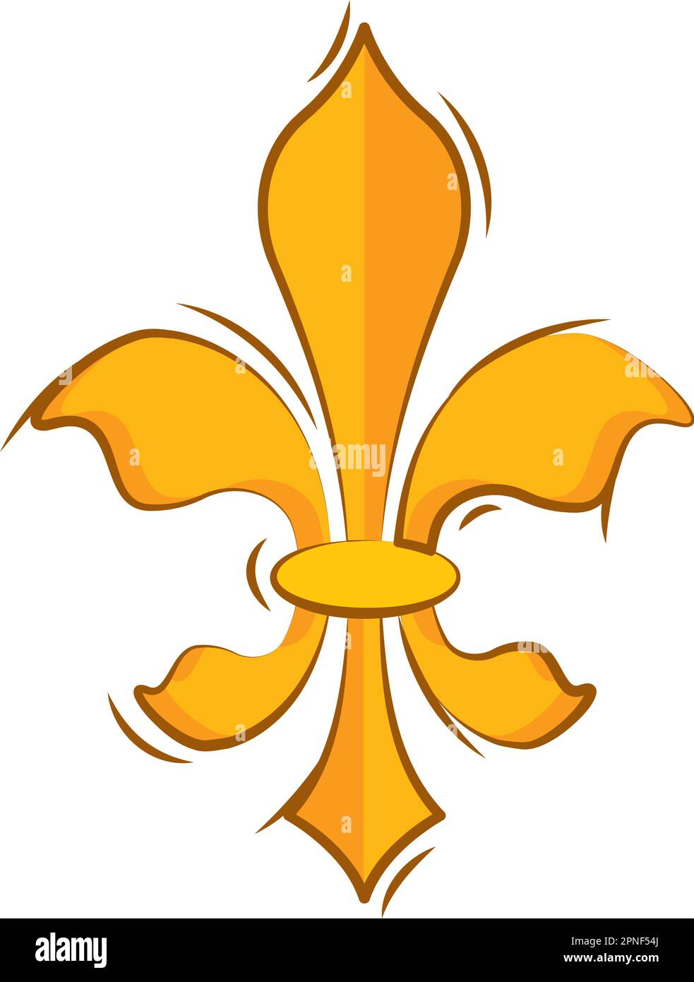 Isolated lys flower symbol icon Vector Stock Vector Image & Art - Alamy