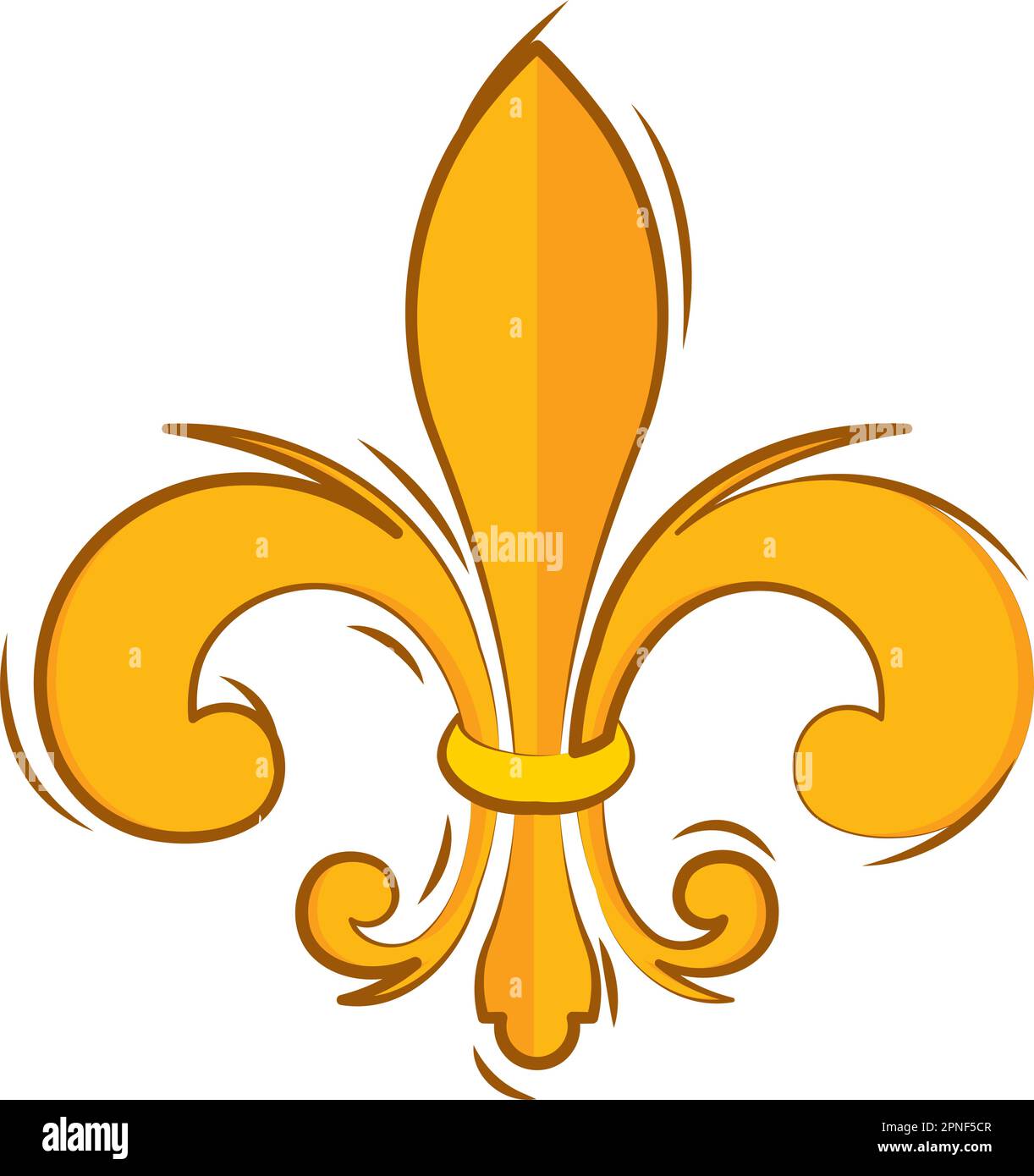 Isolated lys flower symbol icon Vector Stock Vector Image & Art - Alamy