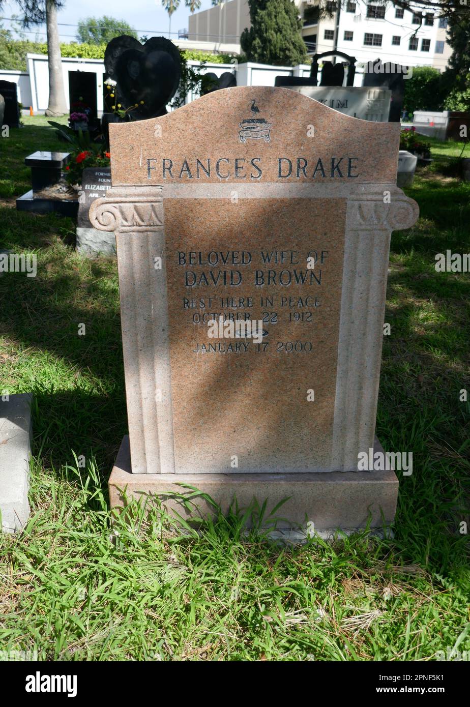 Los Angeles, California, USA 16th April 2023 Actress Frances Drake ...