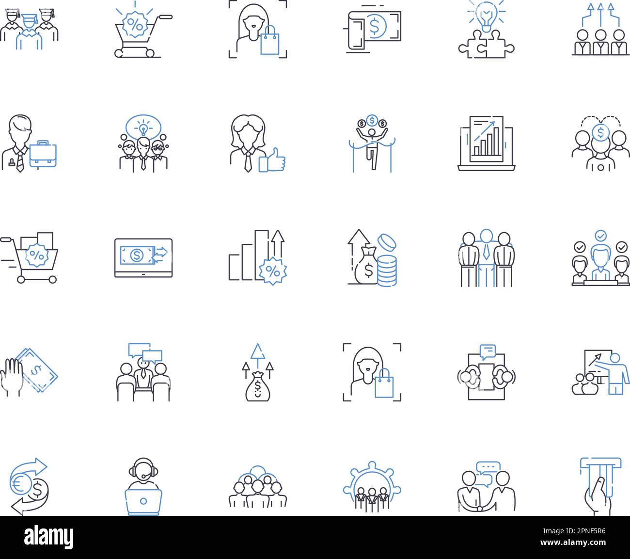 Customer lifetime value vector vectors hi-res stock photography and ...