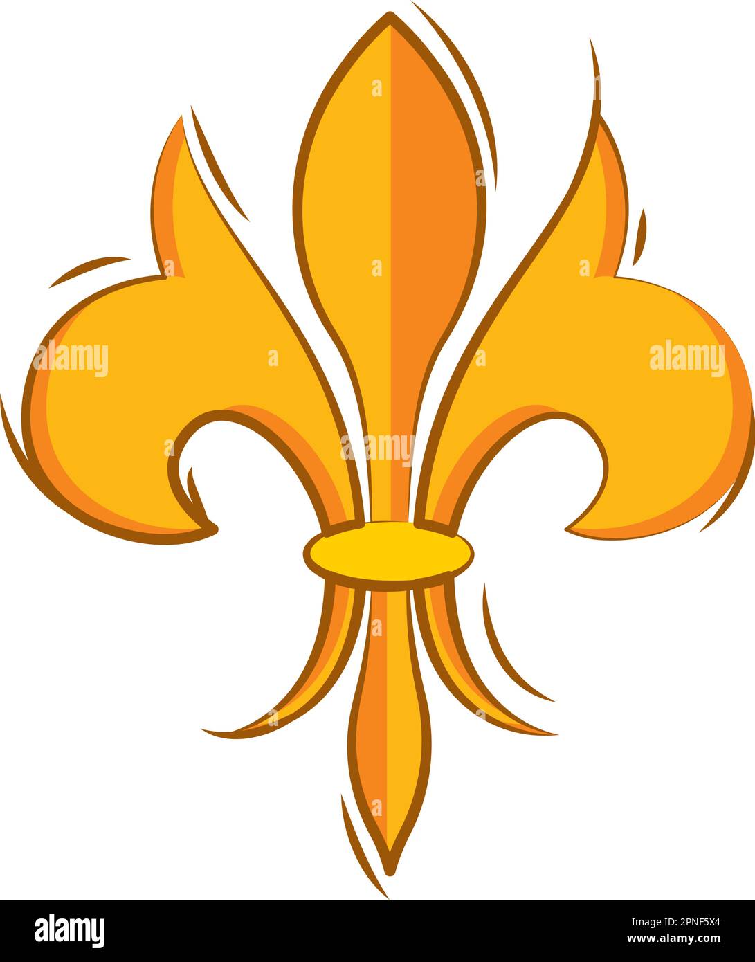 Isolated lys flower symbol icon Vector Stock Vector Image & Art - Alamy