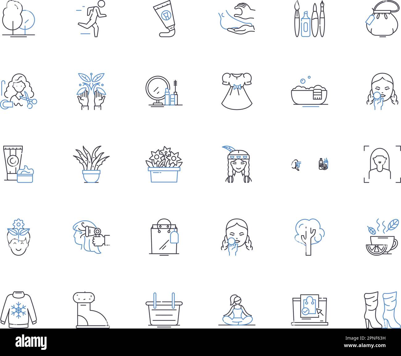Elegant attire line icons collection. Sophisticated, Stylish, Classy ...