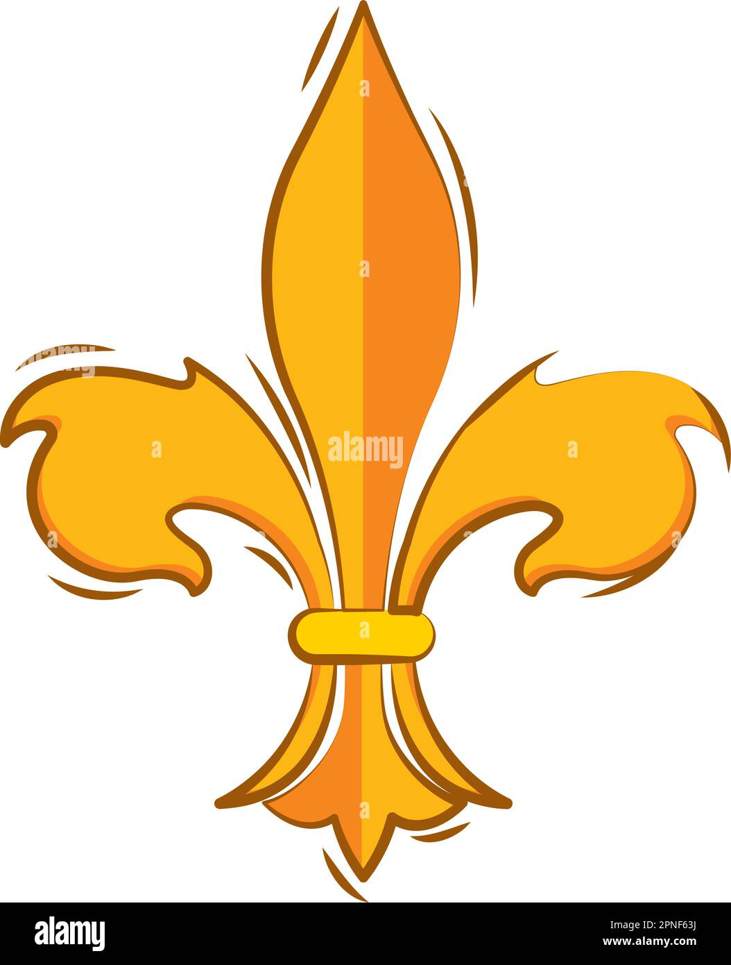 Isolated lys flower symbol icon Vector Stock Vector Image & Art - Alamy