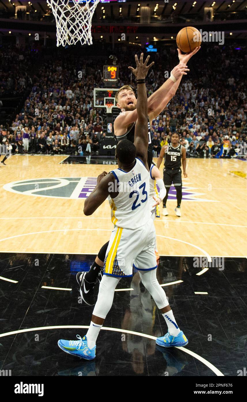 Sacramento, CA, USA. 17th Apr, 2023. Sacramento Kings center Domantas ...