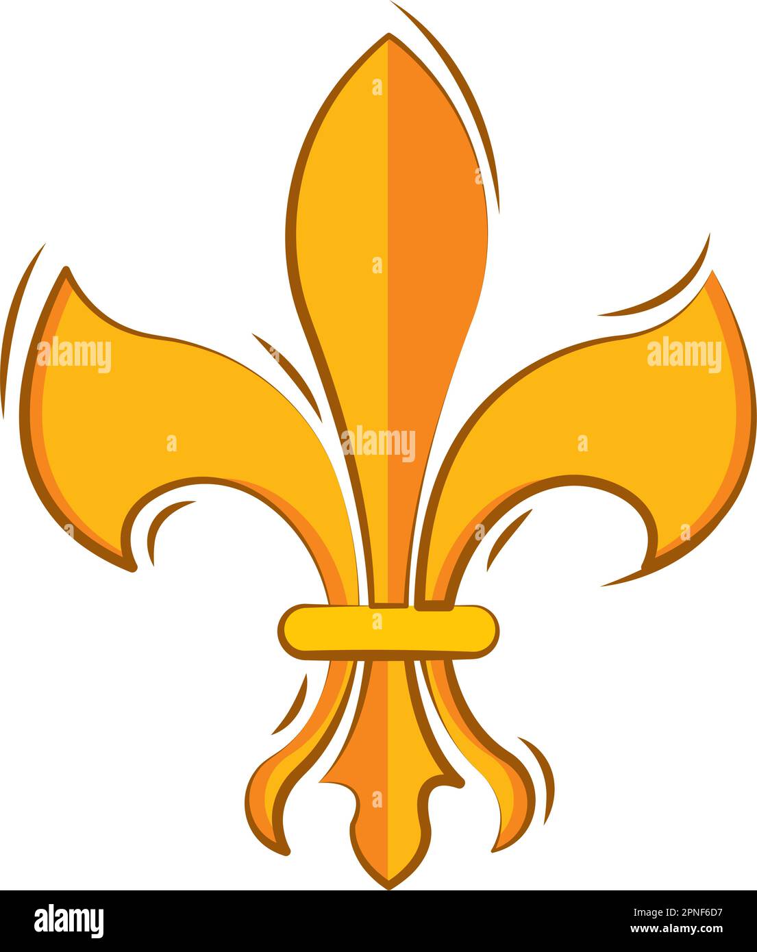 Isolated lys flower symbol icon Vector Stock Vector Image & Art - Alamy