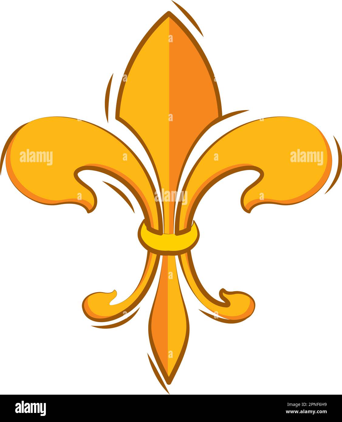 Isolated lys flower symbol icon Vector Stock Vector Image & Art - Alamy