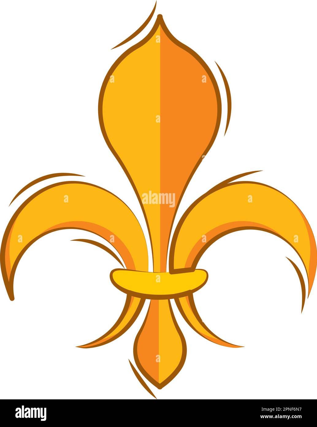 Isolated lys flower symbol icon Vector Stock Vector Image & Art - Alamy