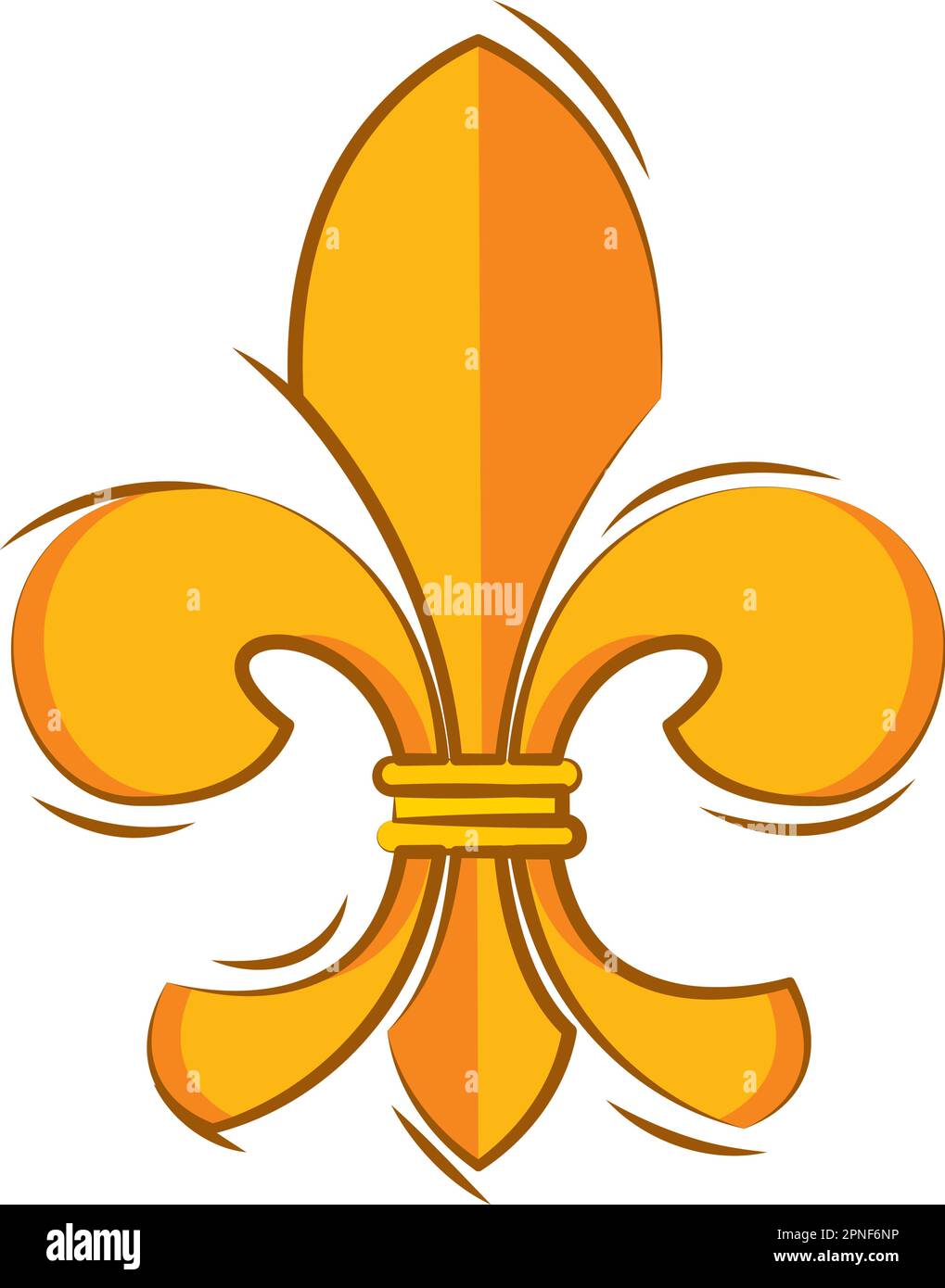 Isolated lys flower symbol icon Vector Stock Vector Image & Art - Alamy