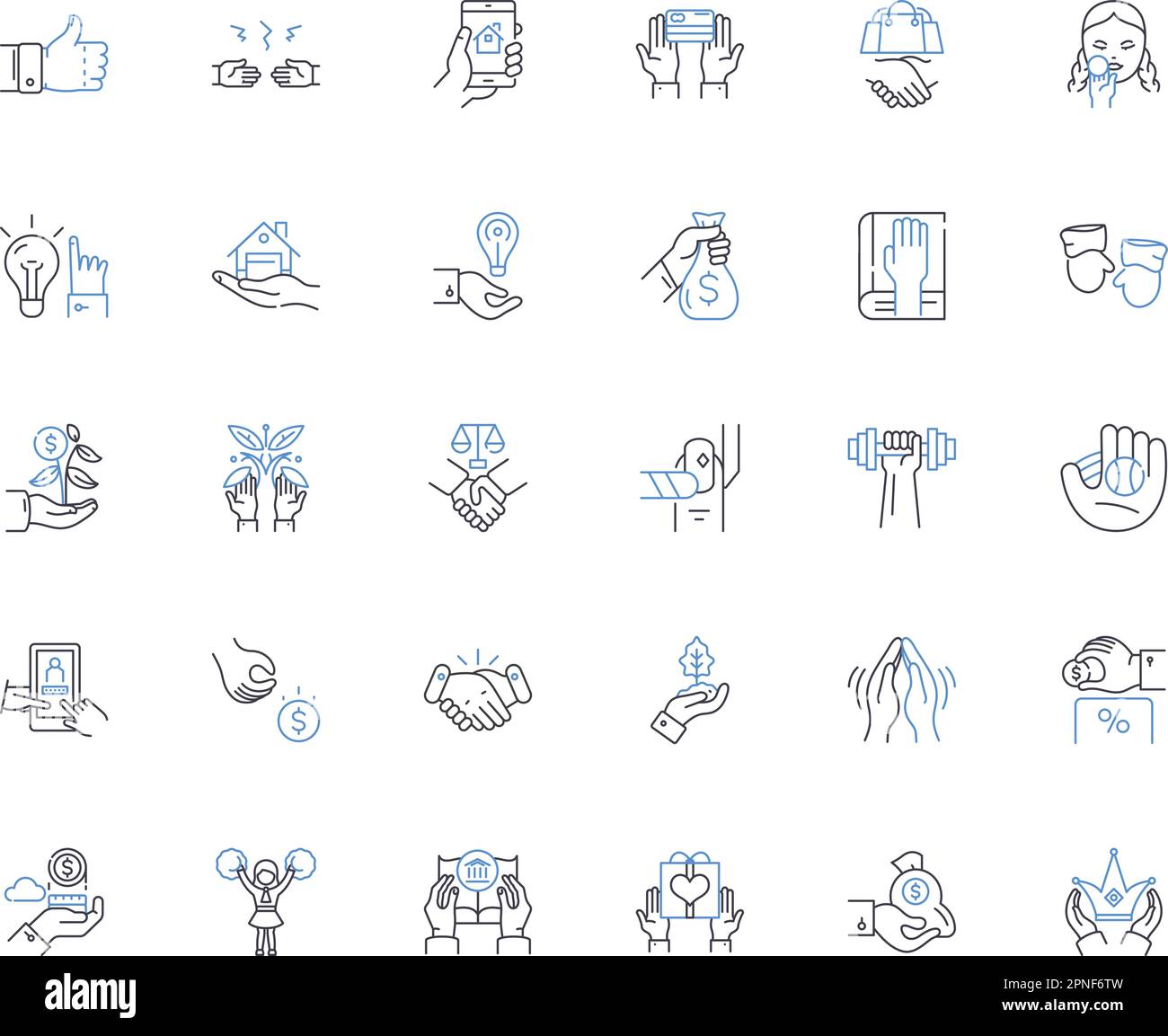 Improvement line icons collection. Progress, Advancement, Upgrade, Enhancement, Development ...