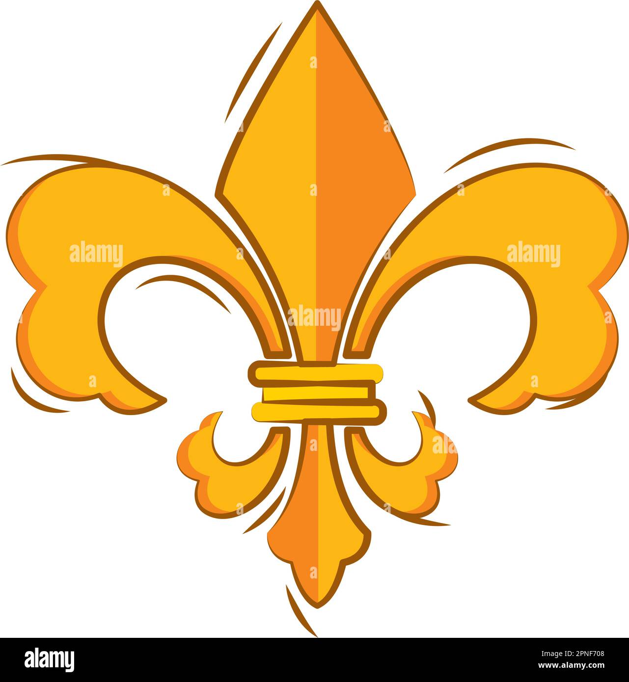 Isolated lys flower symbol icon Vector Stock Vector Image & Art - Alamy