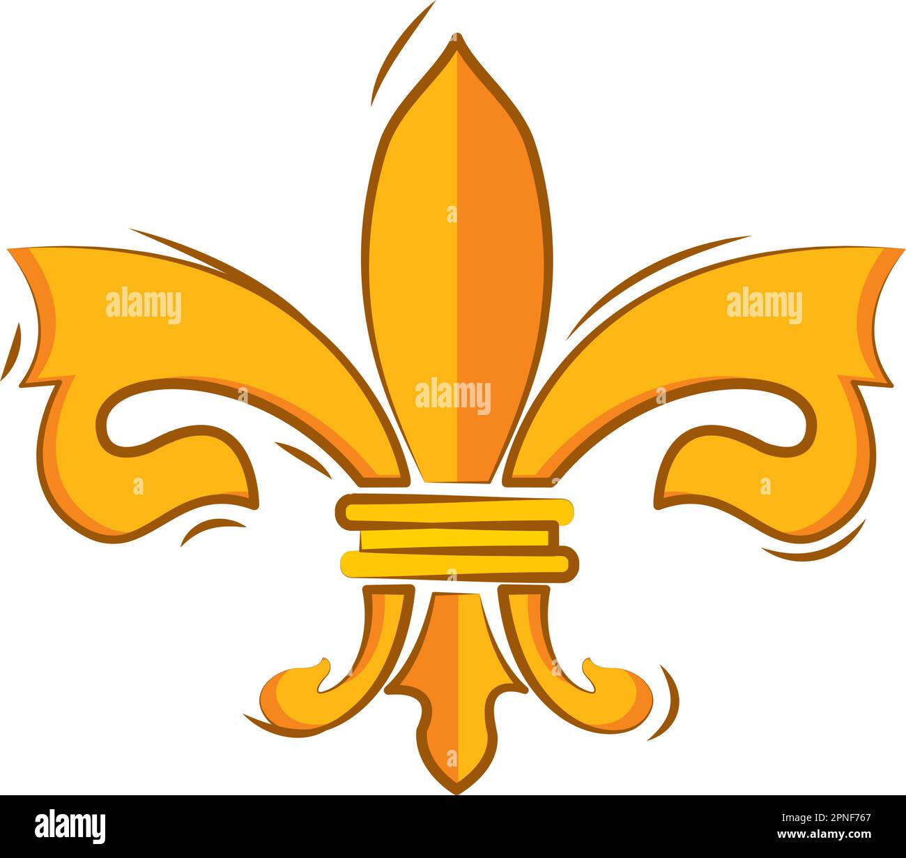 Isolated lys flower symbol icon Vector Stock Vector Image & Art - Alamy