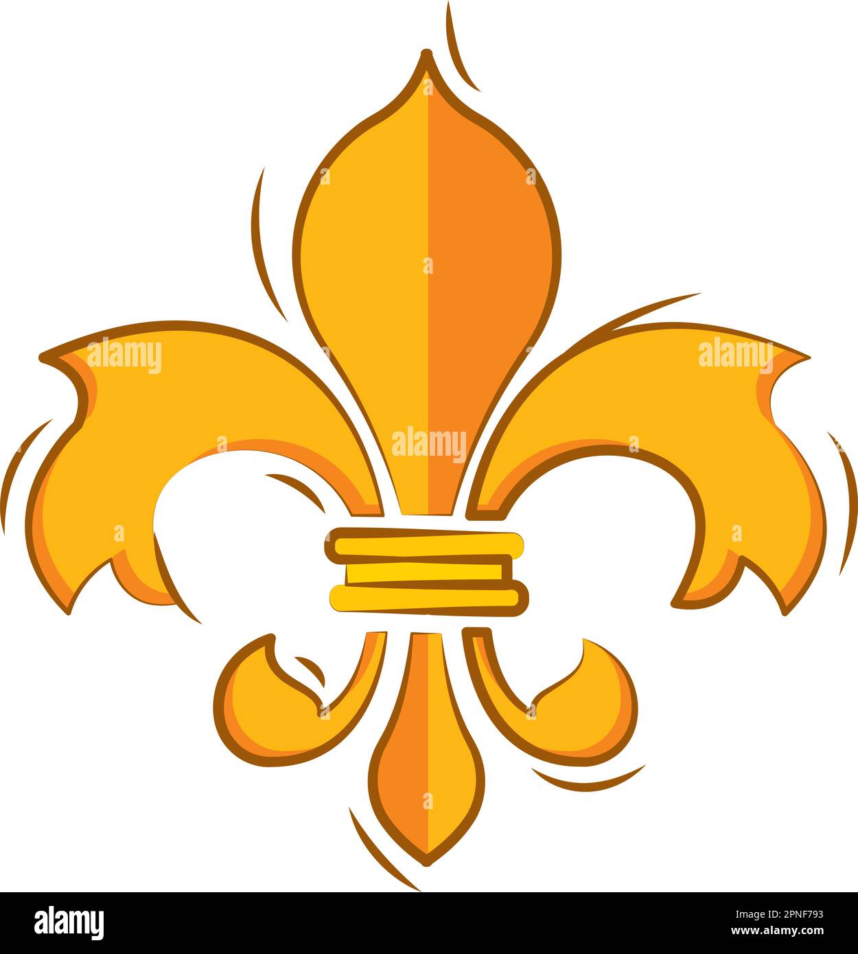 Isolated lys flower symbol icon Vector Stock Vector Image & Art - Alamy