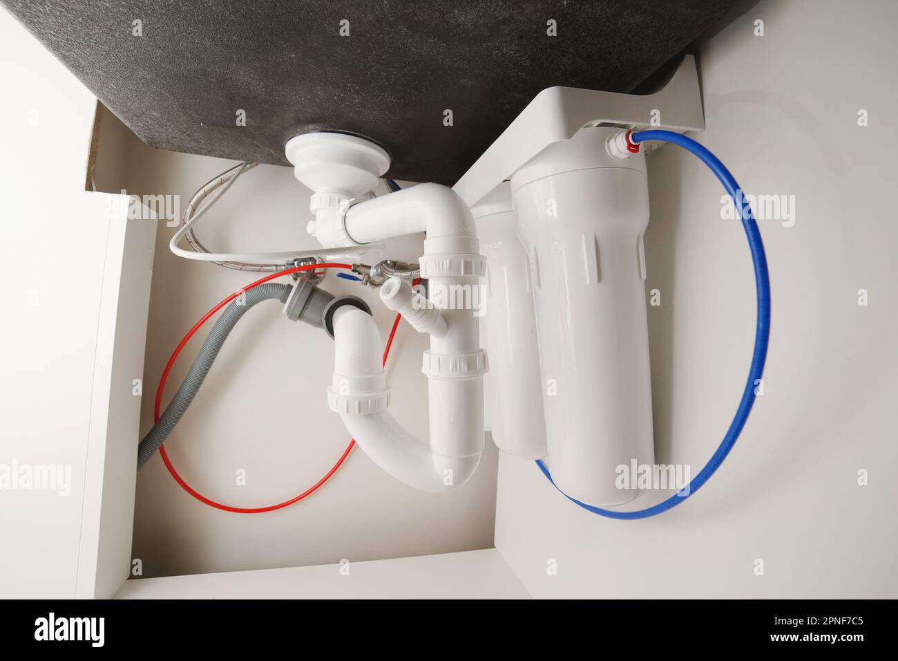 House water filtration system, Reverse osmosis. Installation or ...