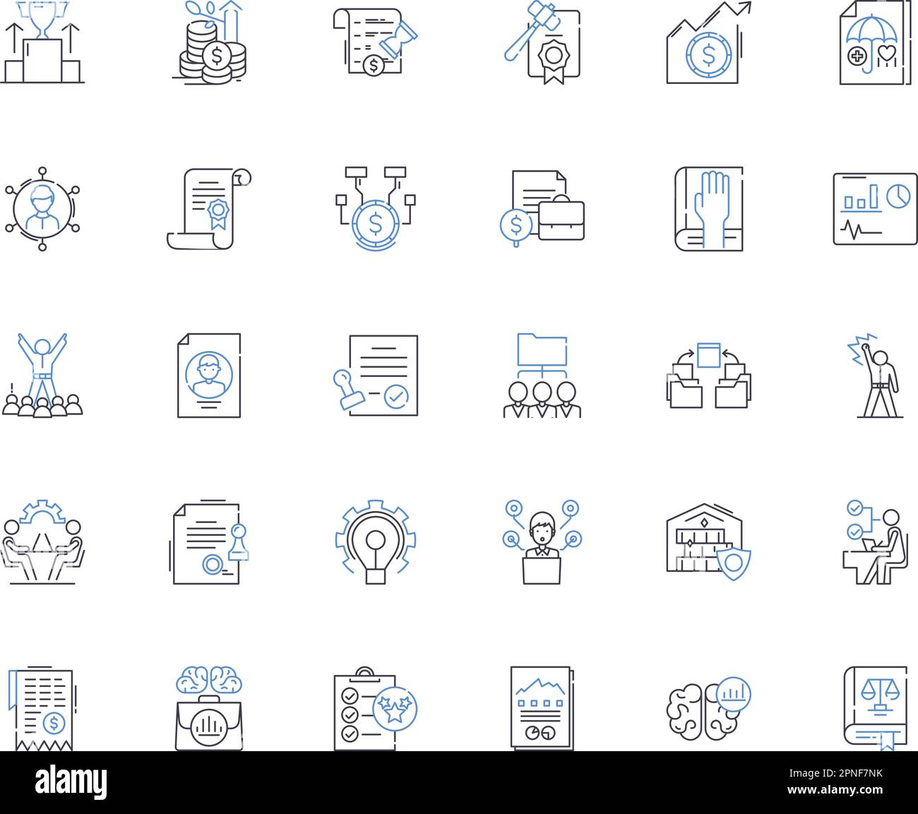 Legal Advisor line icons collection. Legal, Advisor, Counsel, Expert ...