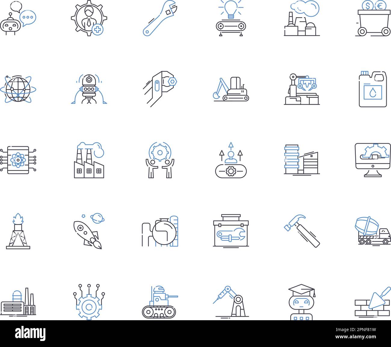 Shipment line icons collection. Cargo, Delivery, Transport, Consignment ...