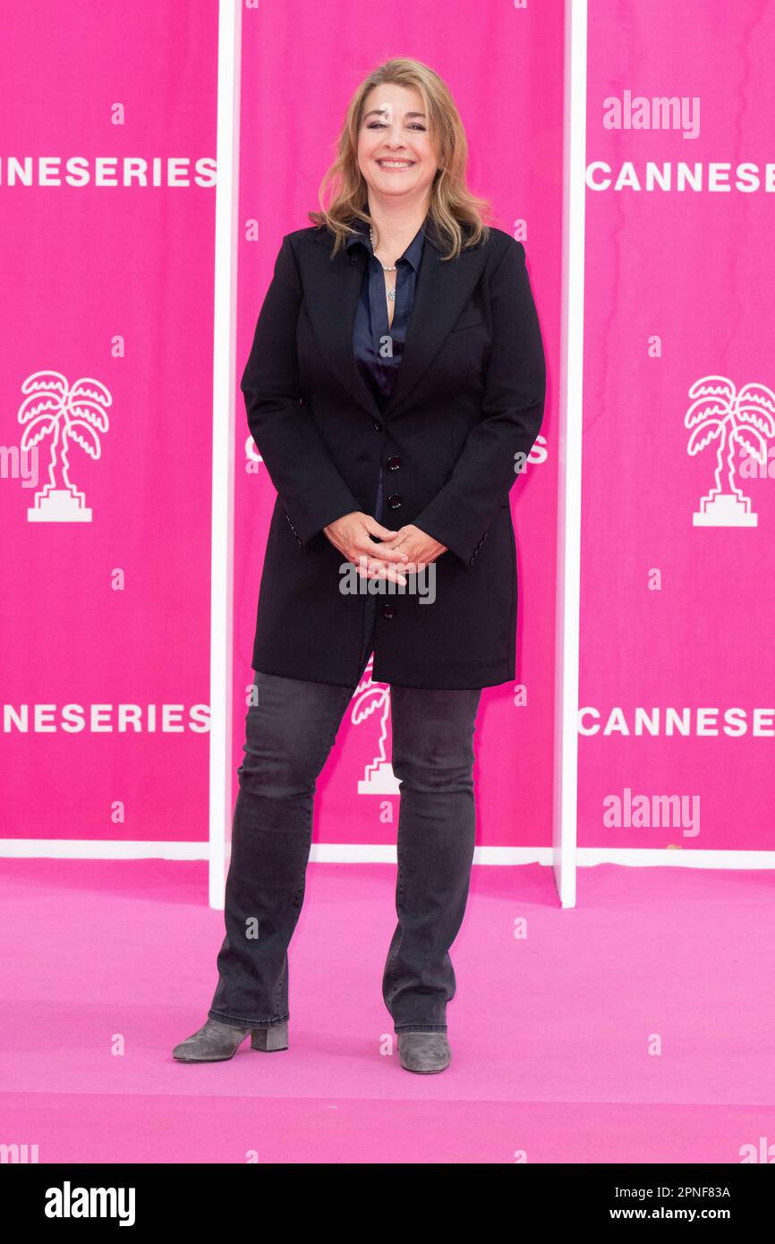 Cannes, France. 19th Apr, 2023. Alexandra Cunningham attends during the ...