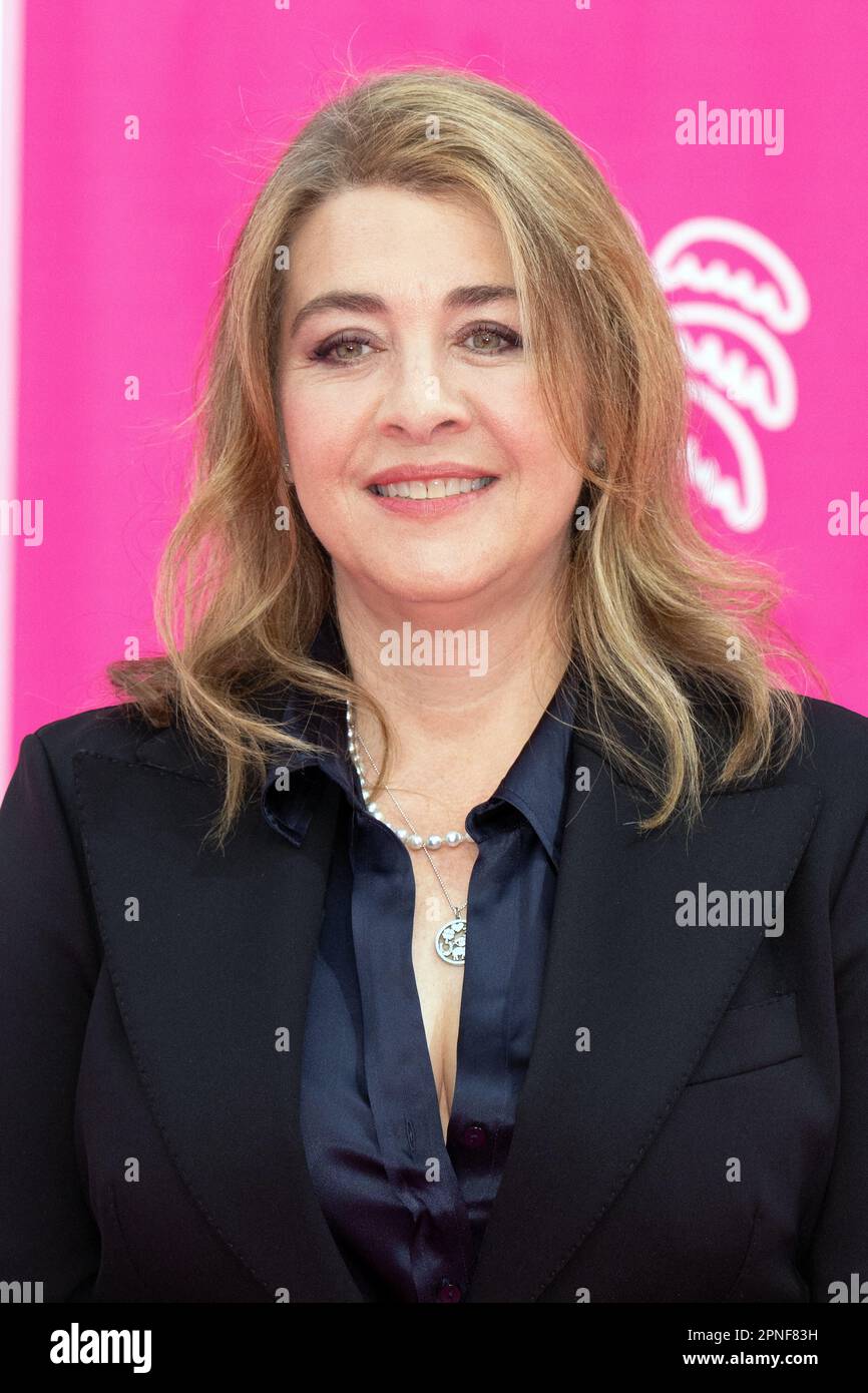 Cannes, France. 19th Apr, 2023. Alexandra Cunningham attends during the ...