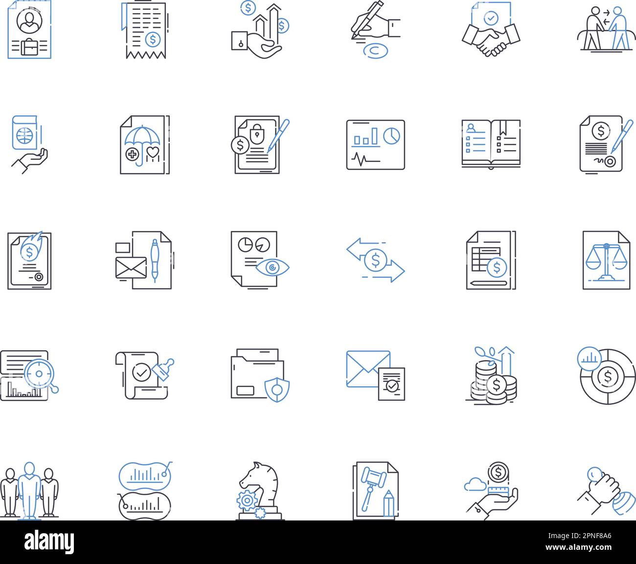 Advocacy line icons collection. Empowerment, Activism, Support, Justice ...