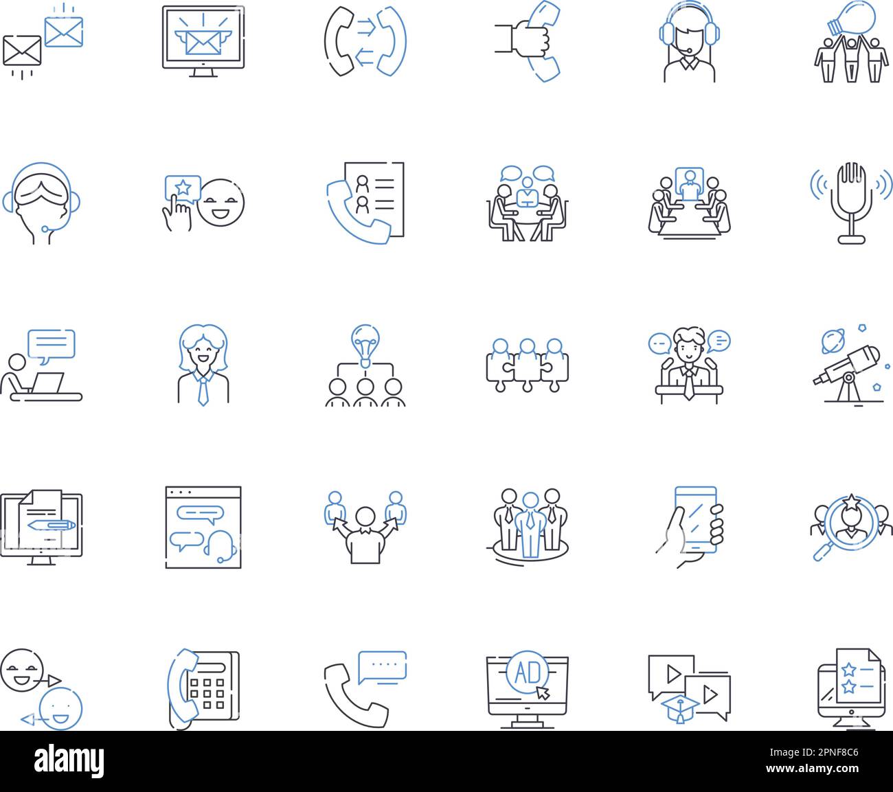 Exchange line icons collection. Swap, Trade, Barter, Conversion ...