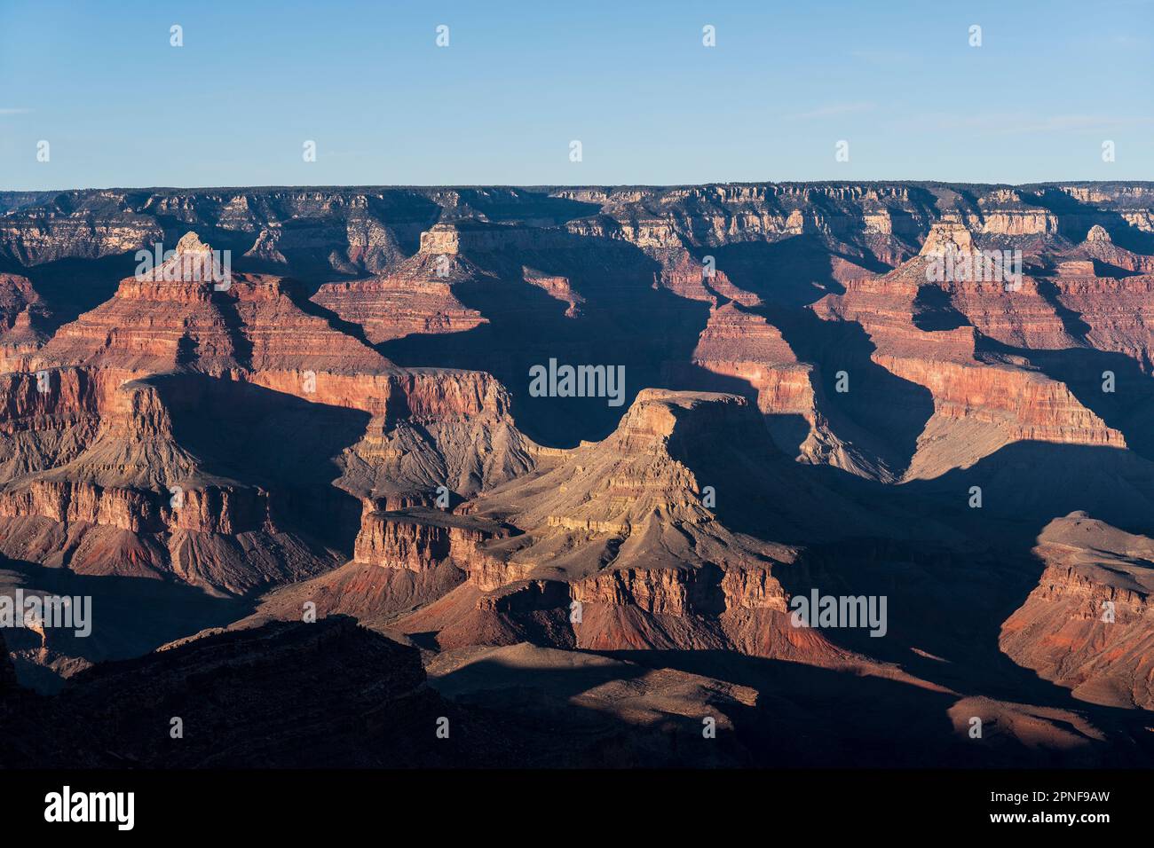United States, Arizona, South Rim views of Grand Canyon National Park ...
