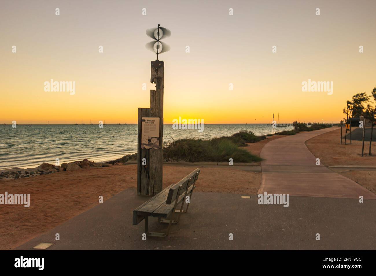 A Natural Treasure Landmark at Denham in Western Australia, Australia ...