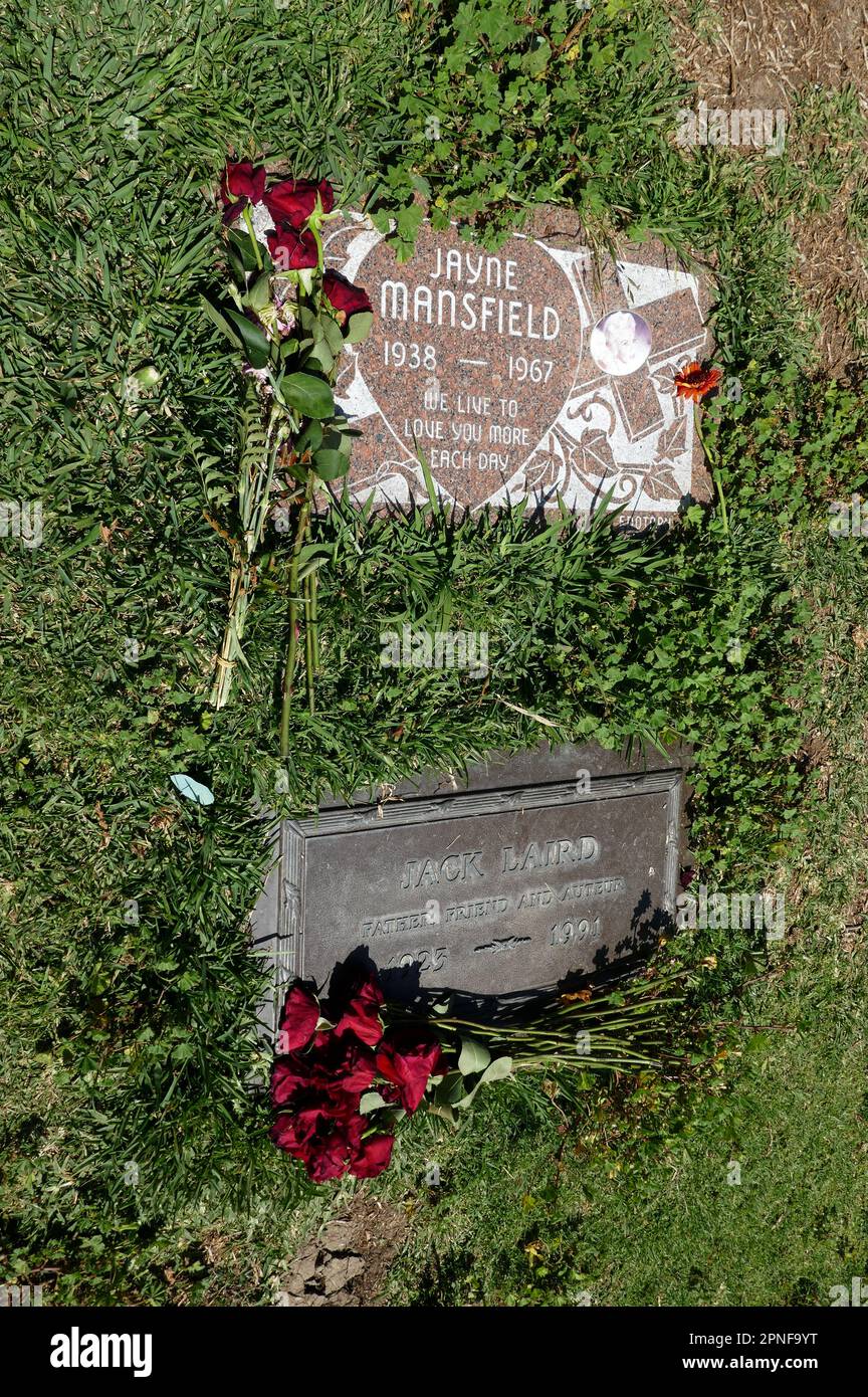 Los Angeles, California, USA 16th April 2023 Actress Jayne Mansfield ...