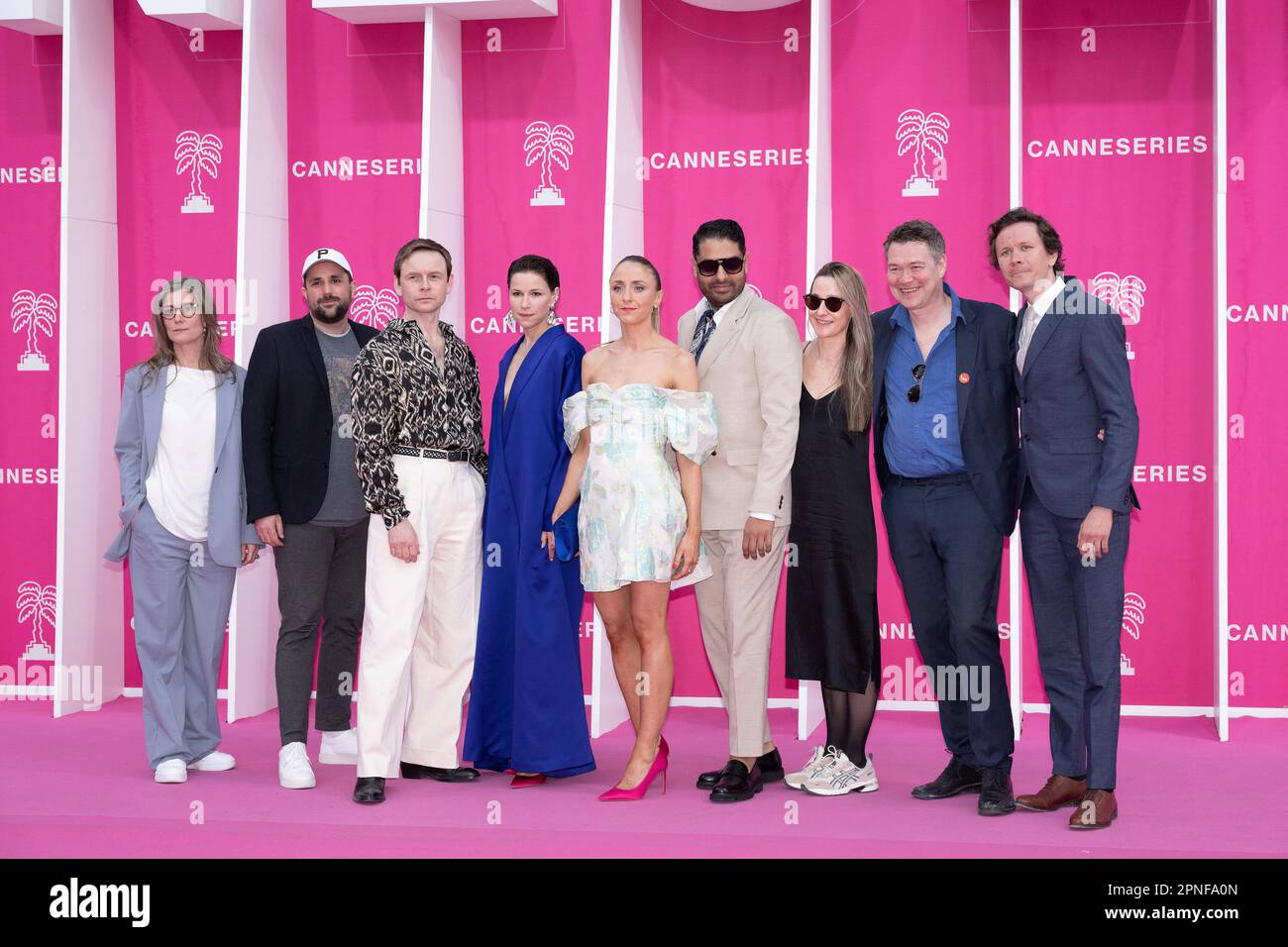 Cannes, France. 19th Apr, 2023. Yngvild Sve Flikke, Johan Fasting, Jan ...