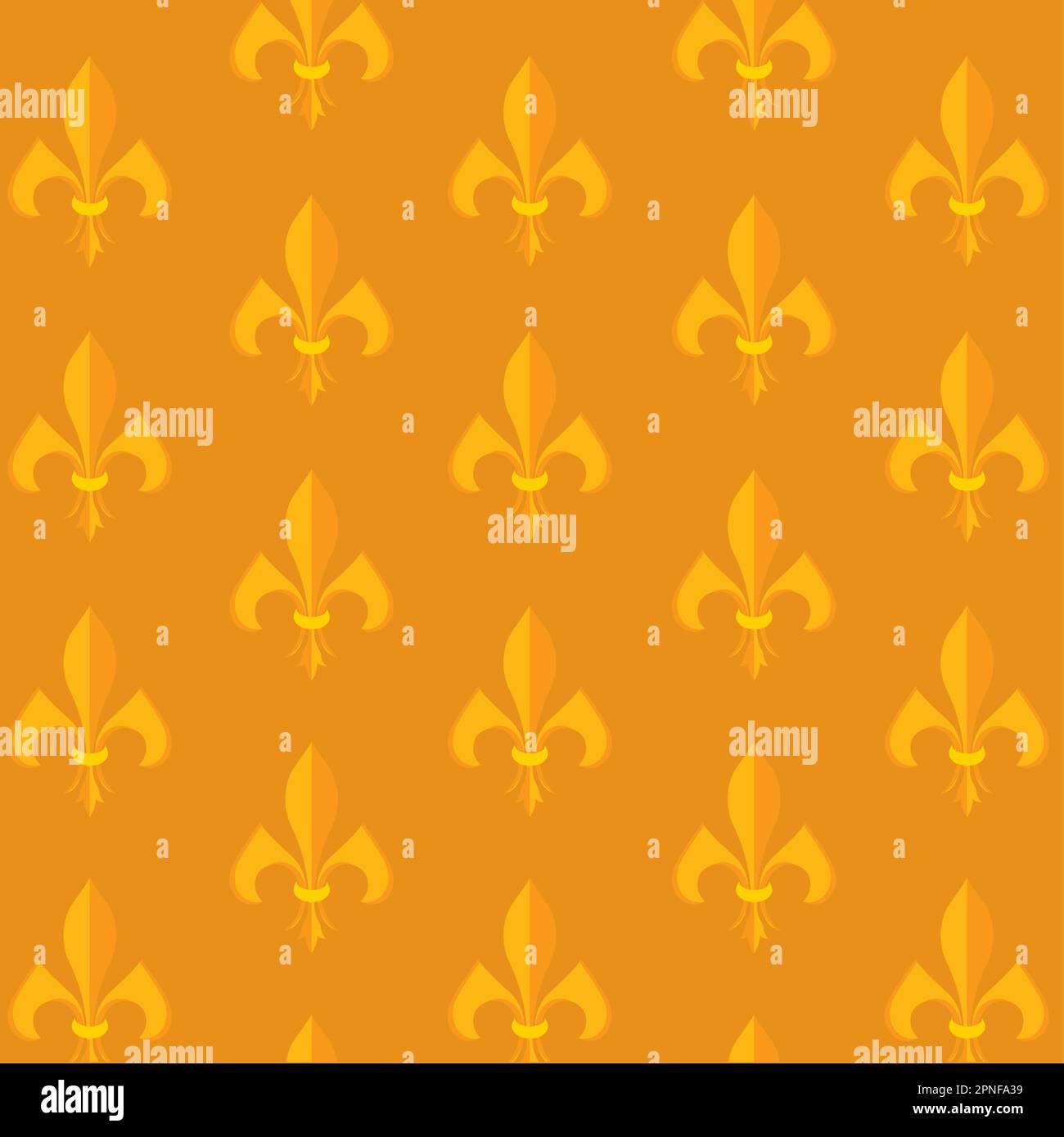 Seamless pattern background with lys flower symbols Vector Stock Vector ...