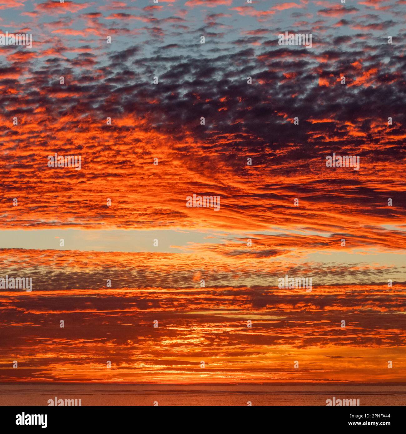 Multi colored clouds at sunset Stock Photo - Alamy