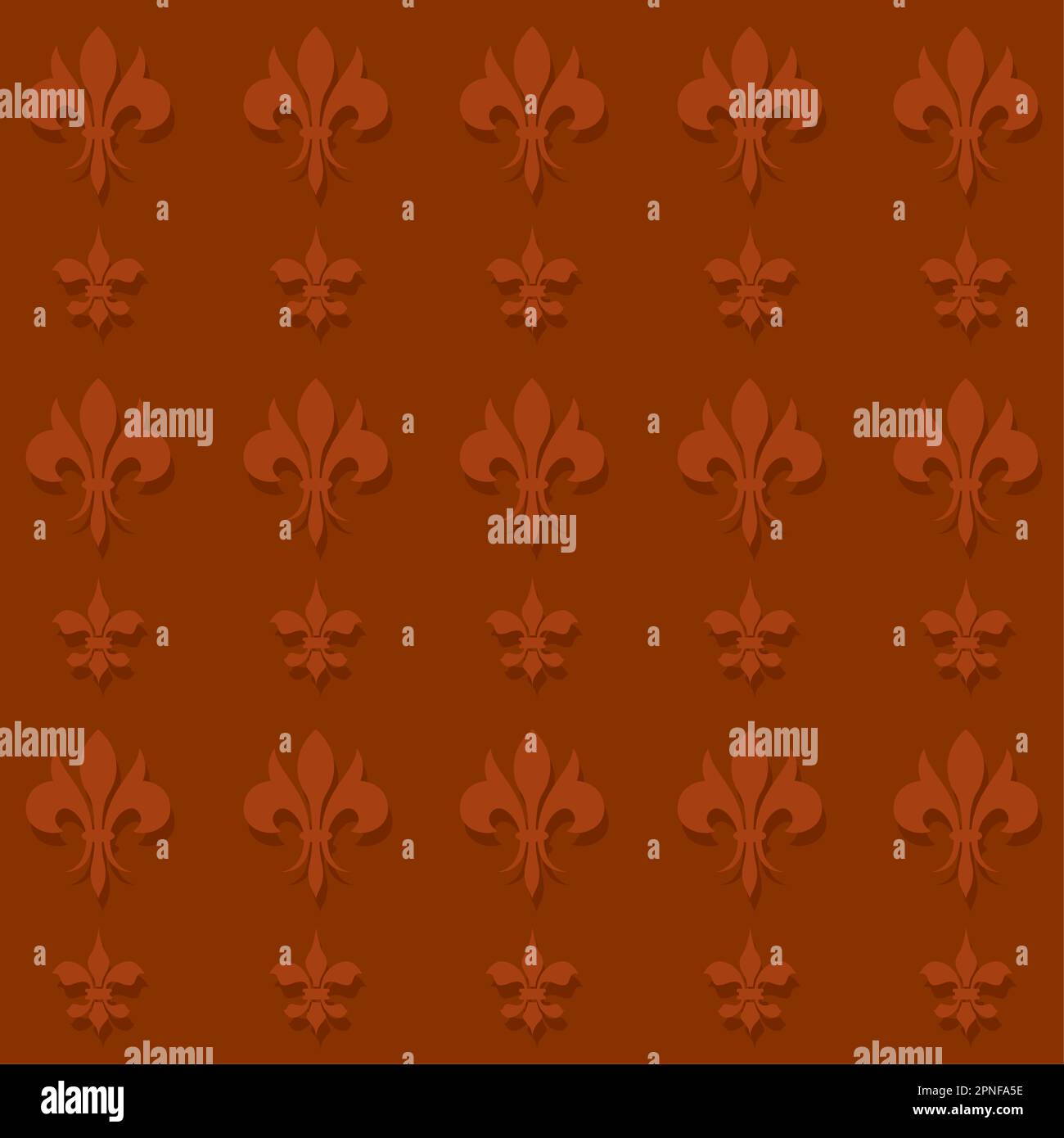Seamless pattern background with lys flower symbols Vector Stock Vector ...