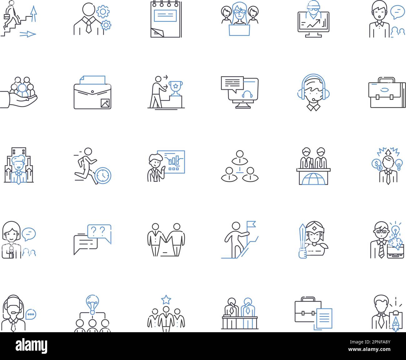 Patron assistance line icons collection. Guidance, Help, Support ... Patron assistance line icons collection. Guidance, Help, Support ...