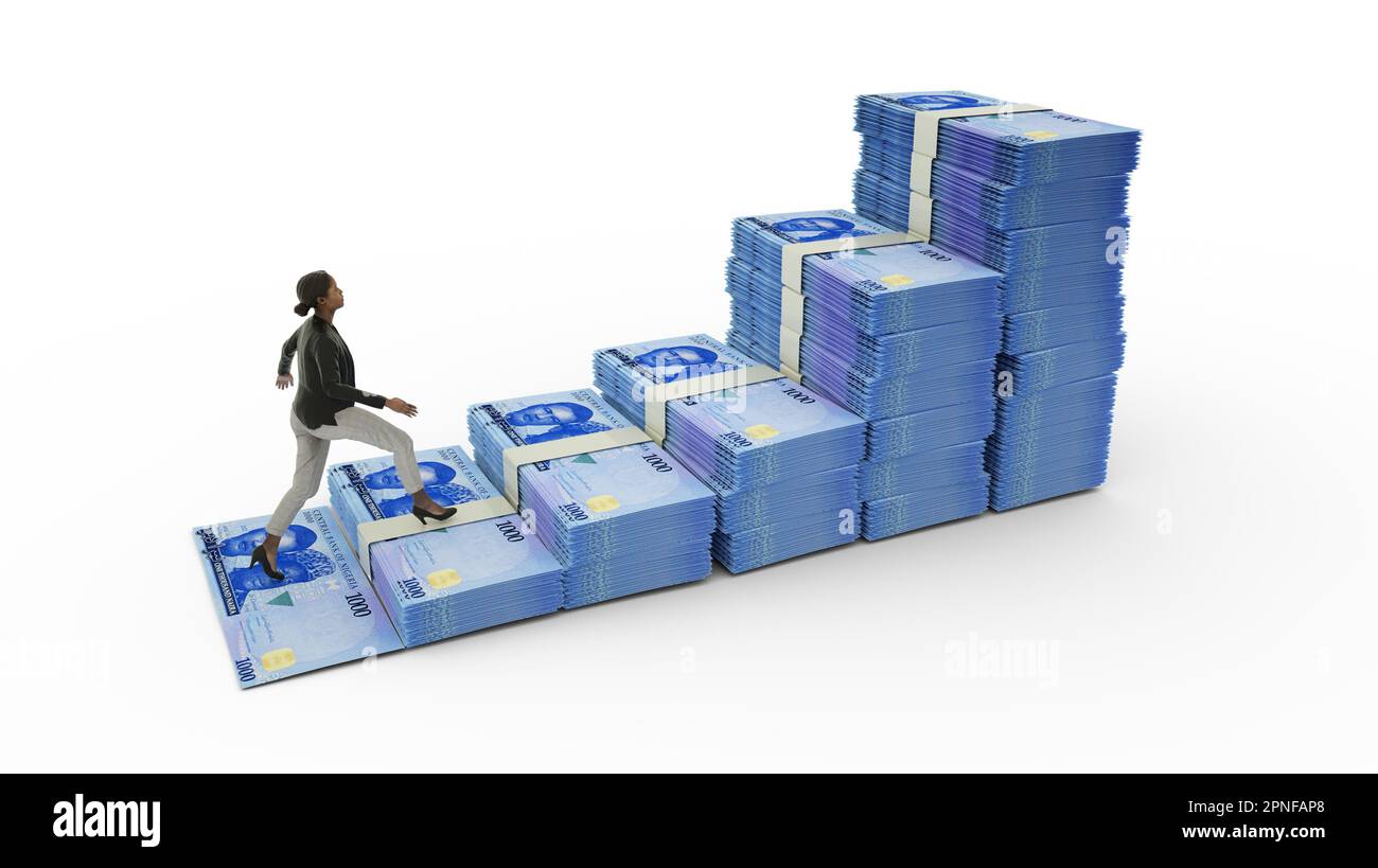 Walking up stairs Cut Out Stock Images & Pictures - Alamy