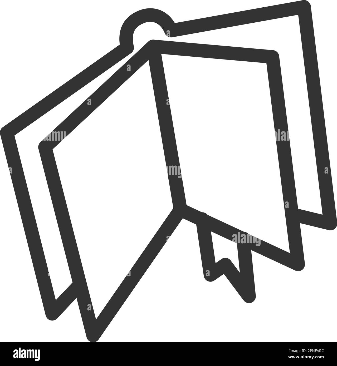 open book logo template. Icon Illustration Brand Identity. Isolated and ...