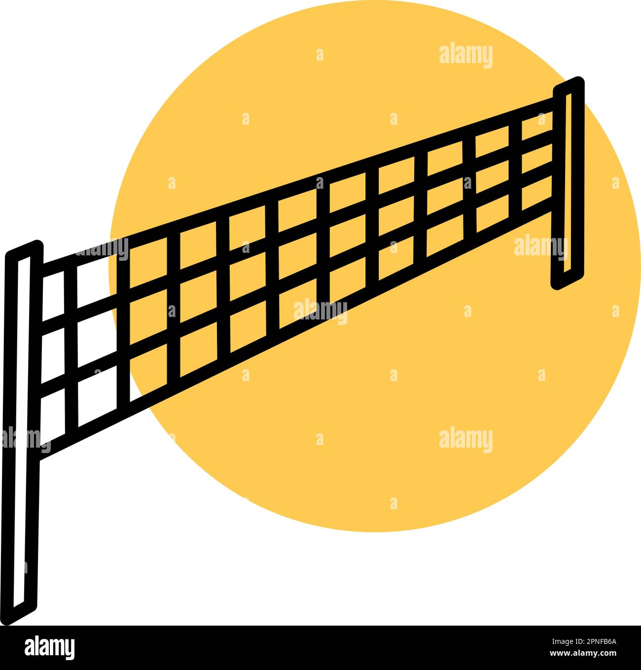 Net volleyball net Stock Vector Images - Alamy