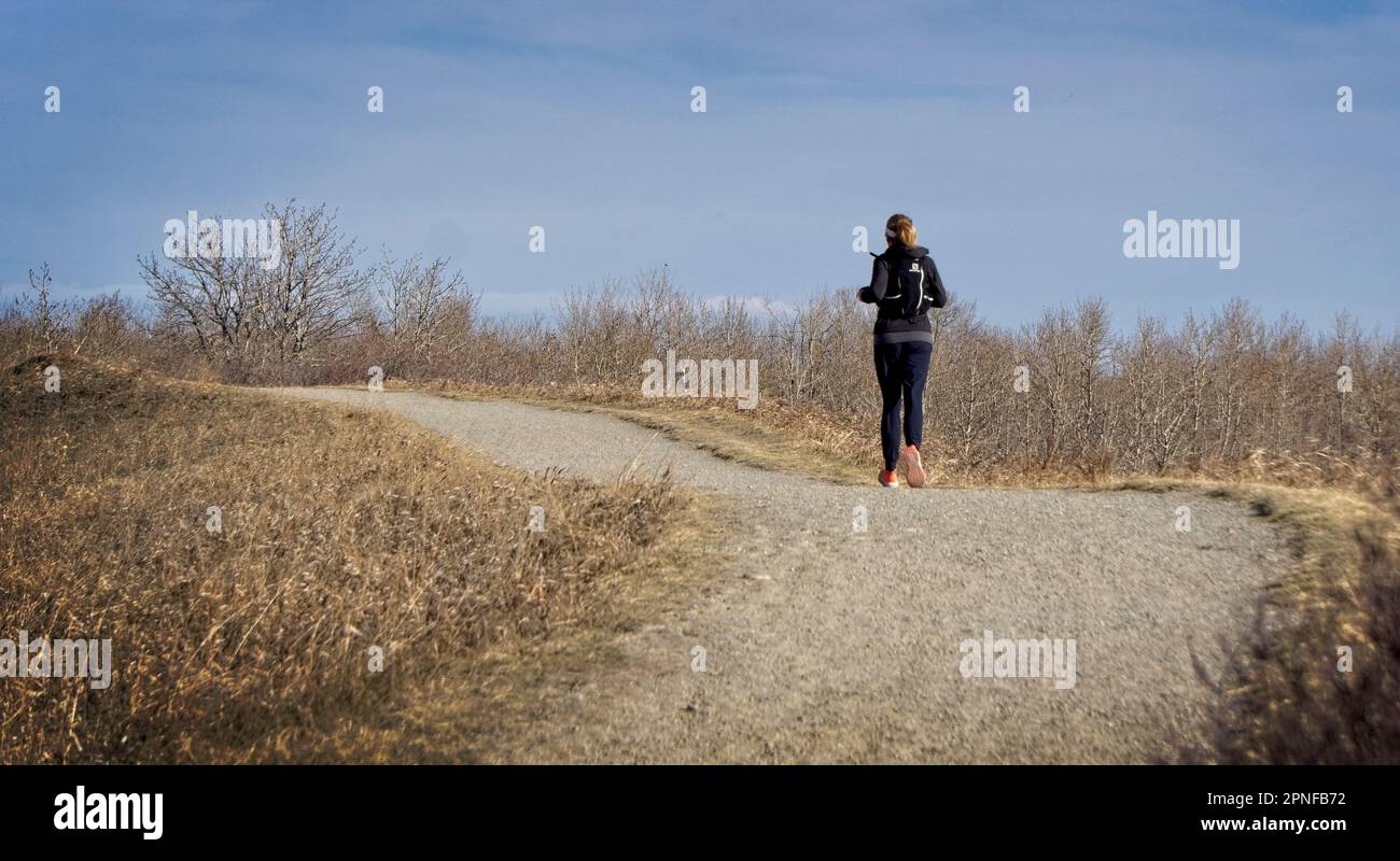 Nose Hill Park Calgary Alberta Stock Photo - Alamy