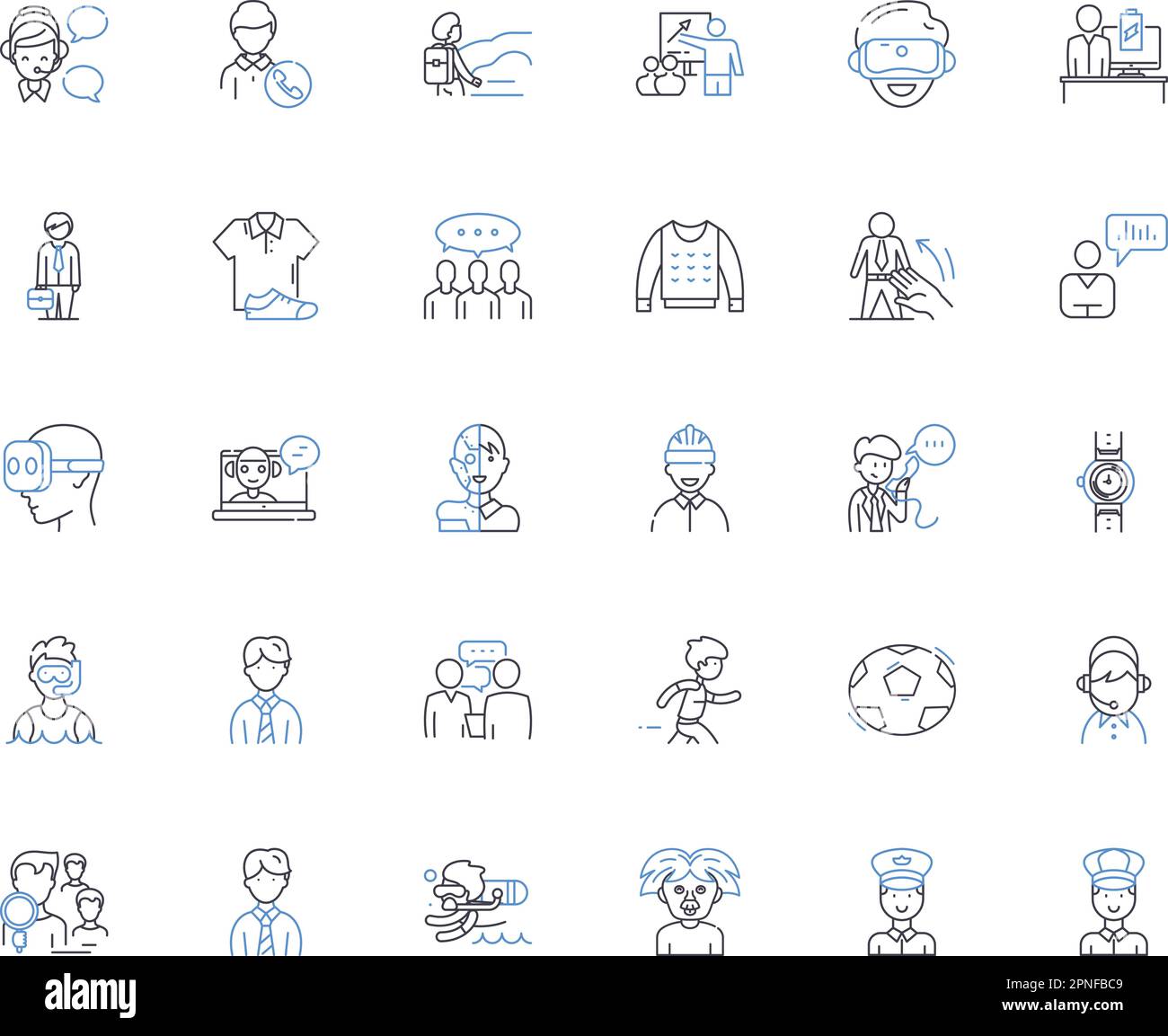 Bros line icons collection. Siblings, Bond, Family, Connection ...