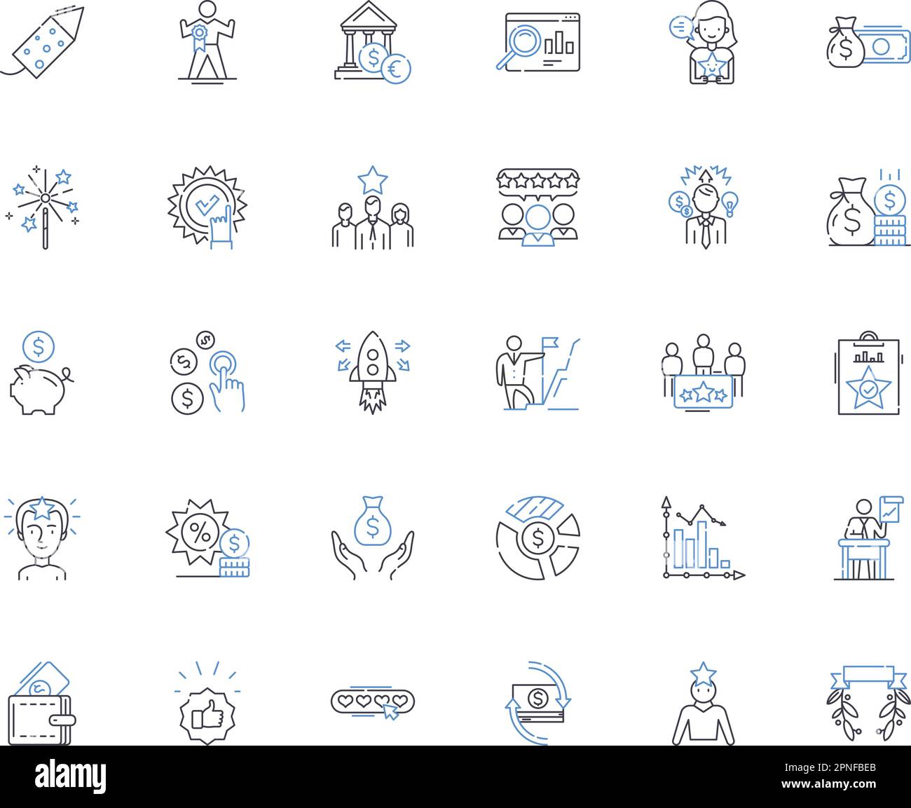 Mtary victory line icons collection. Triumph, Conquest, Win, Success ...