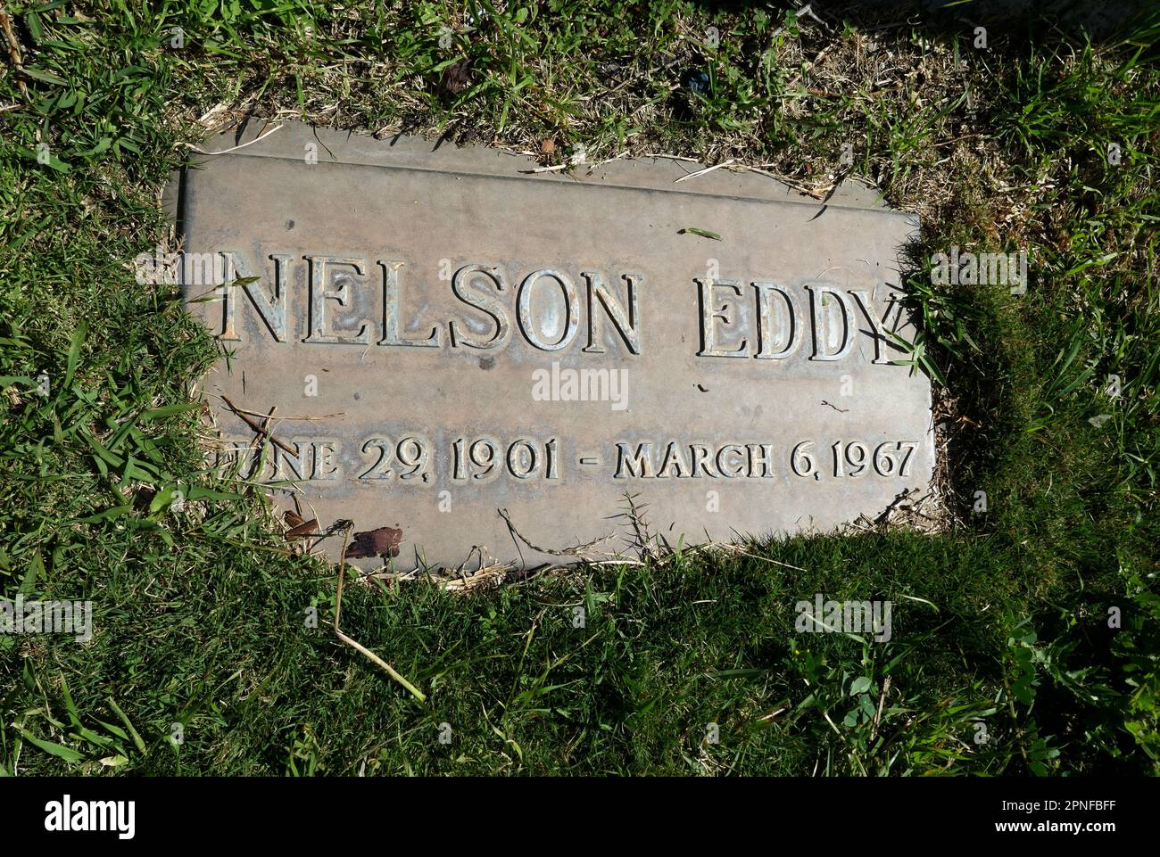 Los Angeles, California, USA 16th April 2023 Actor/singer Nelson Eddy ...