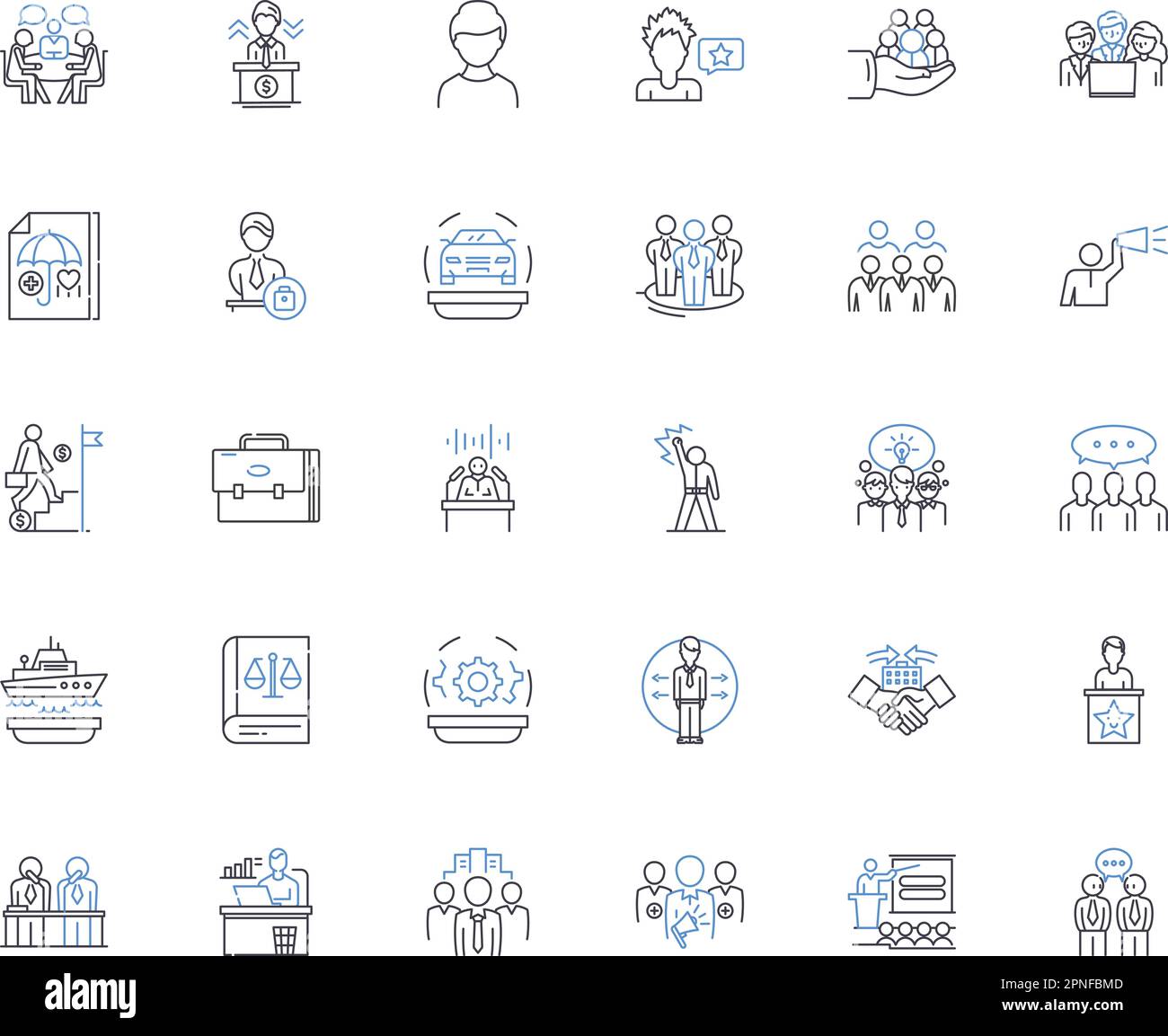 Regulation line icons collection. Compliance, Oversight, Enforcement ...